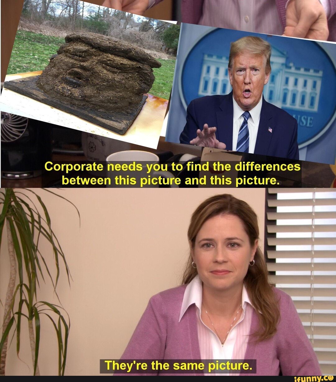 Corporate needs you to find the differences between this picture and ...