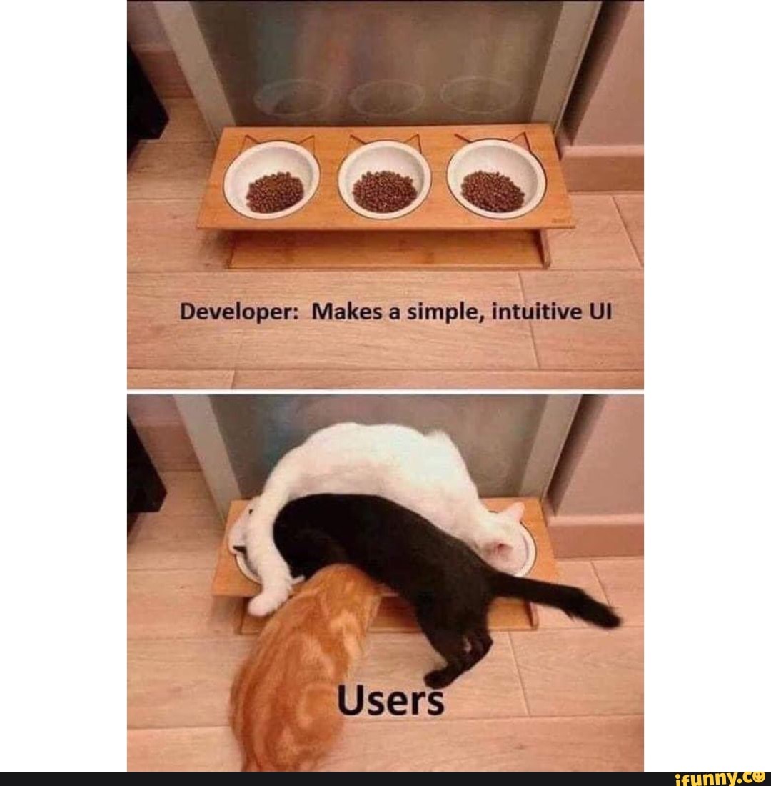 Developer: Makes a simple, intuitive UI - iFunny