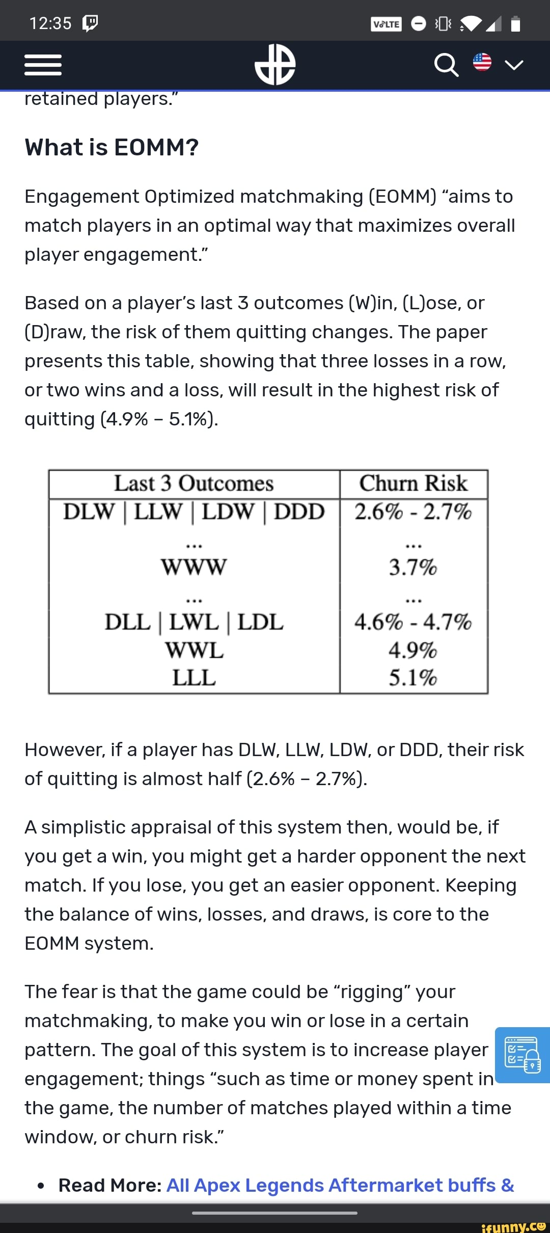 Vere - Qev retained players. What is EOMM? Engagement Optimized ...