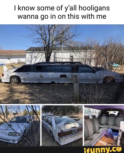 I know some of y'all hooligans wanna go in on this with me - iFunny