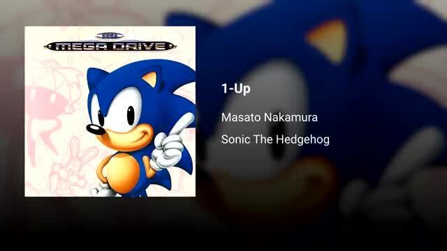 1-Up - Sonic The Hedgehog - 1-Up Masato Nakamura Sonic The Hedgehog - )
