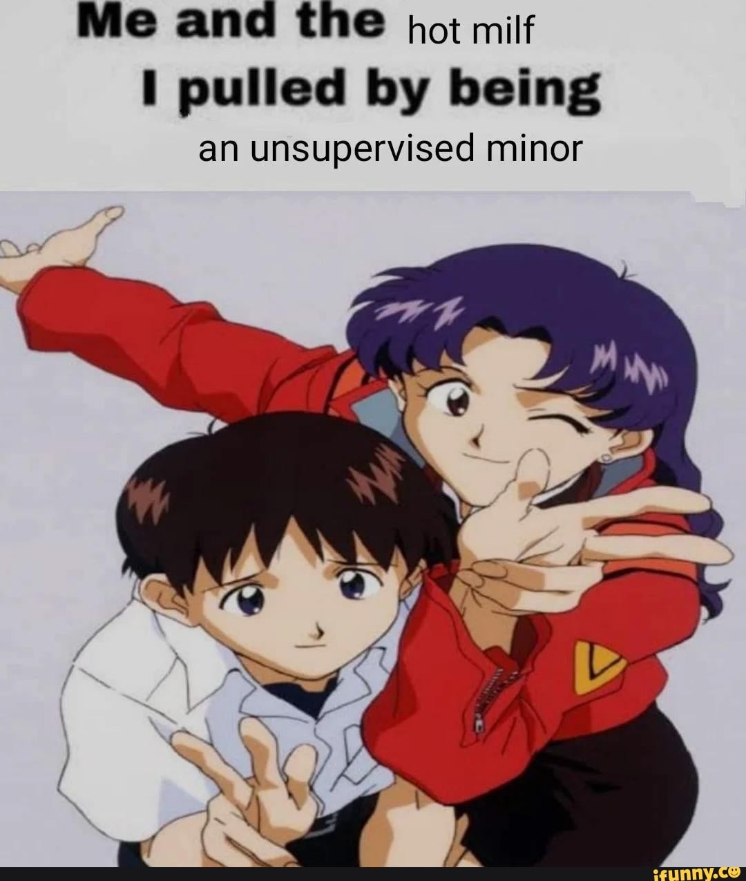 Me and the hot milf pulled by being an unsupervised minor - iFunny