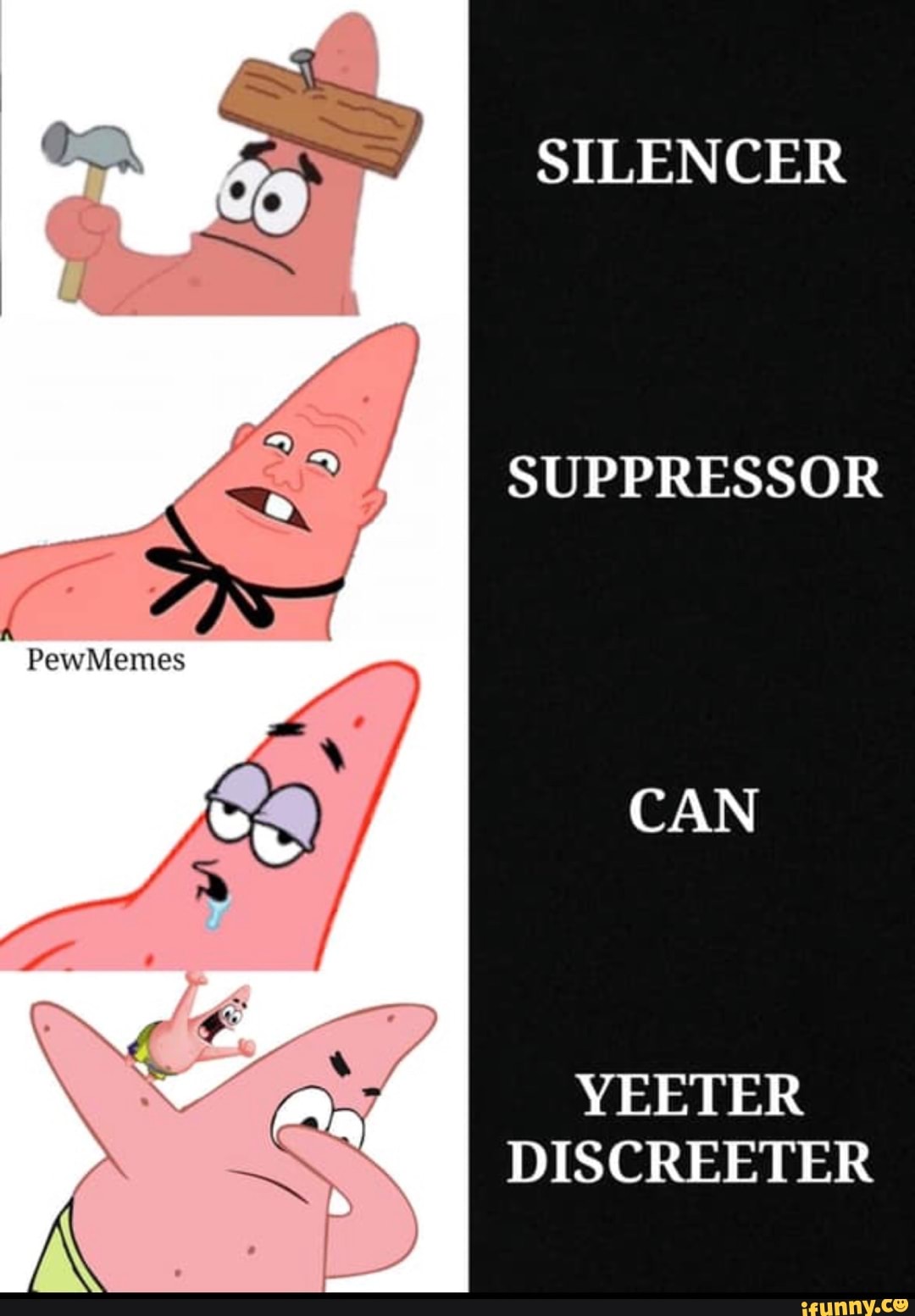 SUPPRESSOR YEETER DISCREETER - iFunny