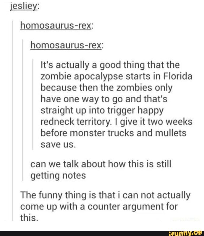 Jesliey: homosaurus-rex: homosaurus-rex: It's actually a good thing ...