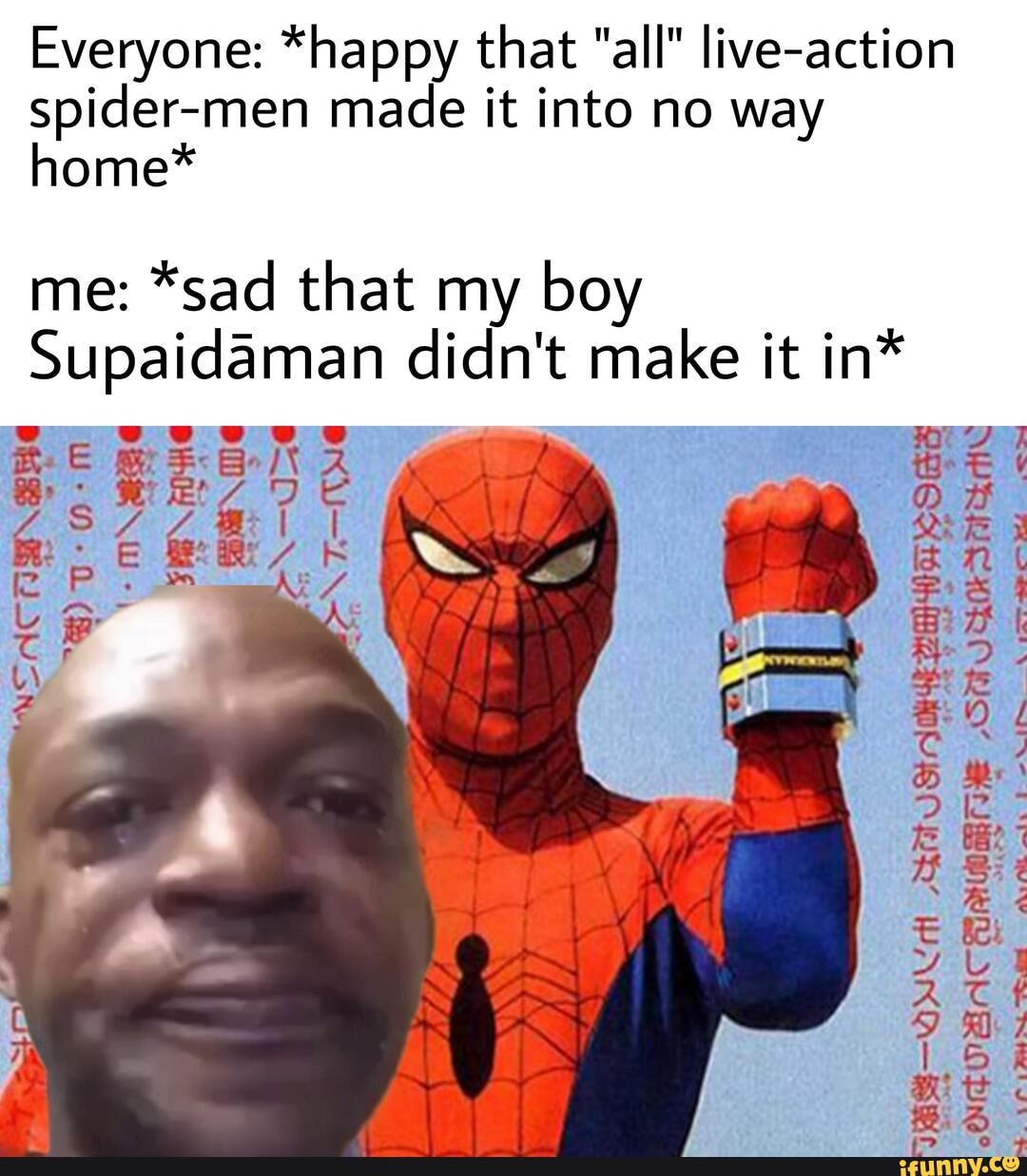 Everyone: *happy that "all" live-action spider men made it into no way ...