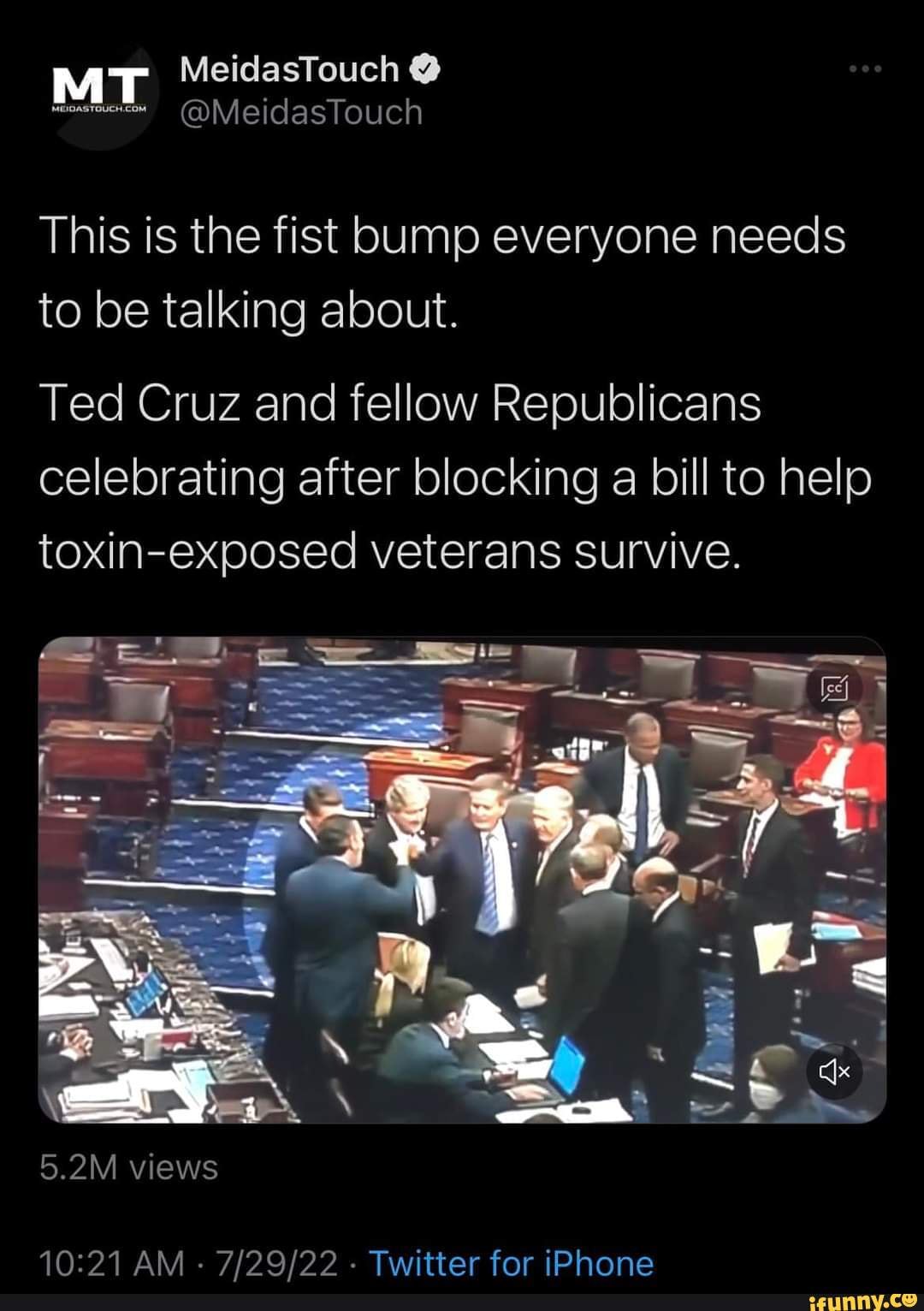 MeidasTouch @ MT @MeidasTouch This is the fist bump everyone needs to ...