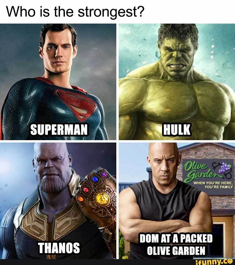 Family is strongest - Who is the strongest? WHEN YOU'RE HERE, YOU'RE ...