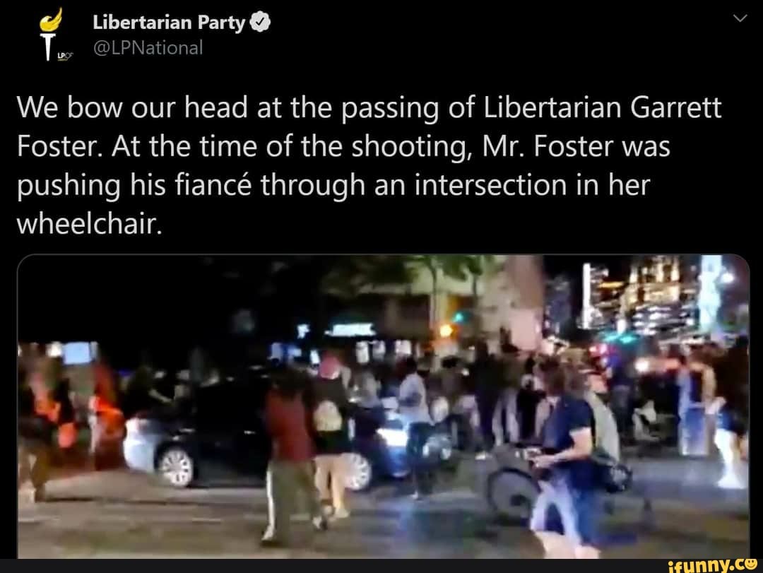 T. @LPNational We bow our head at the passing of Libertarian Garrett ...