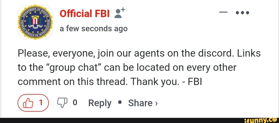 Official FBI - seconds ago Please, everyone, join our agents on the ...