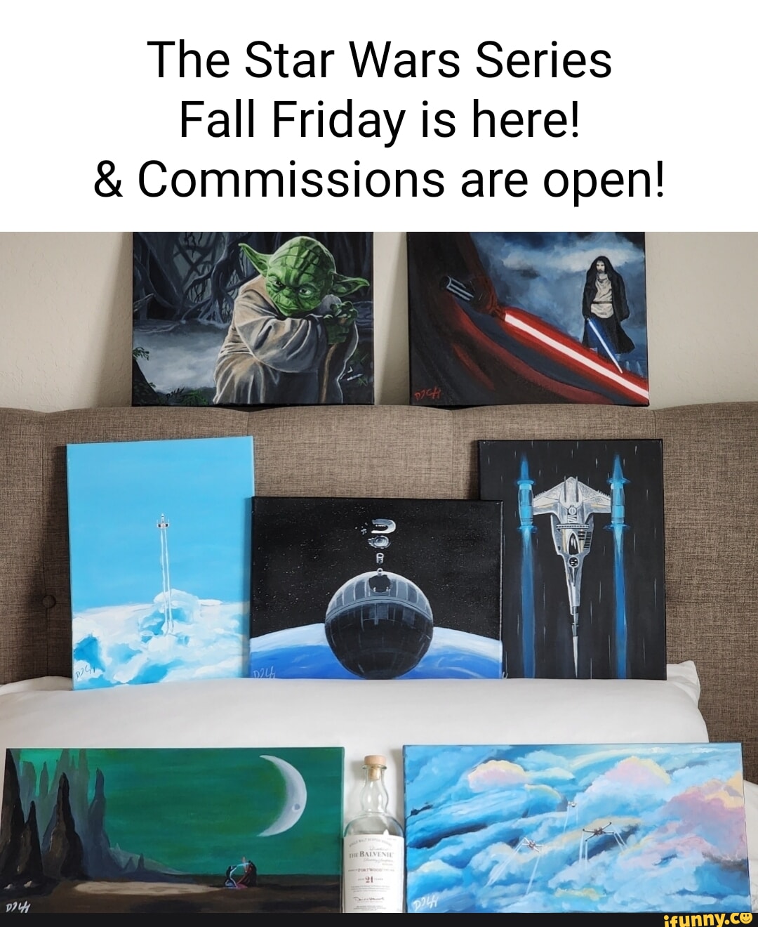 The Star Wars Series Fall Friday is here! & Commissions are open! - iFunny