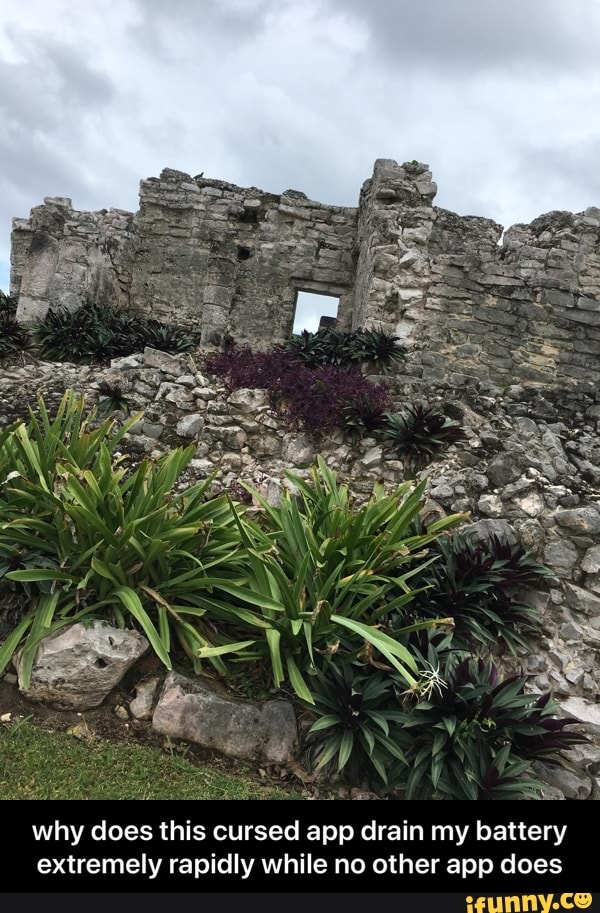 Why does this cursed app drain my battery extremely rapidly while no ...