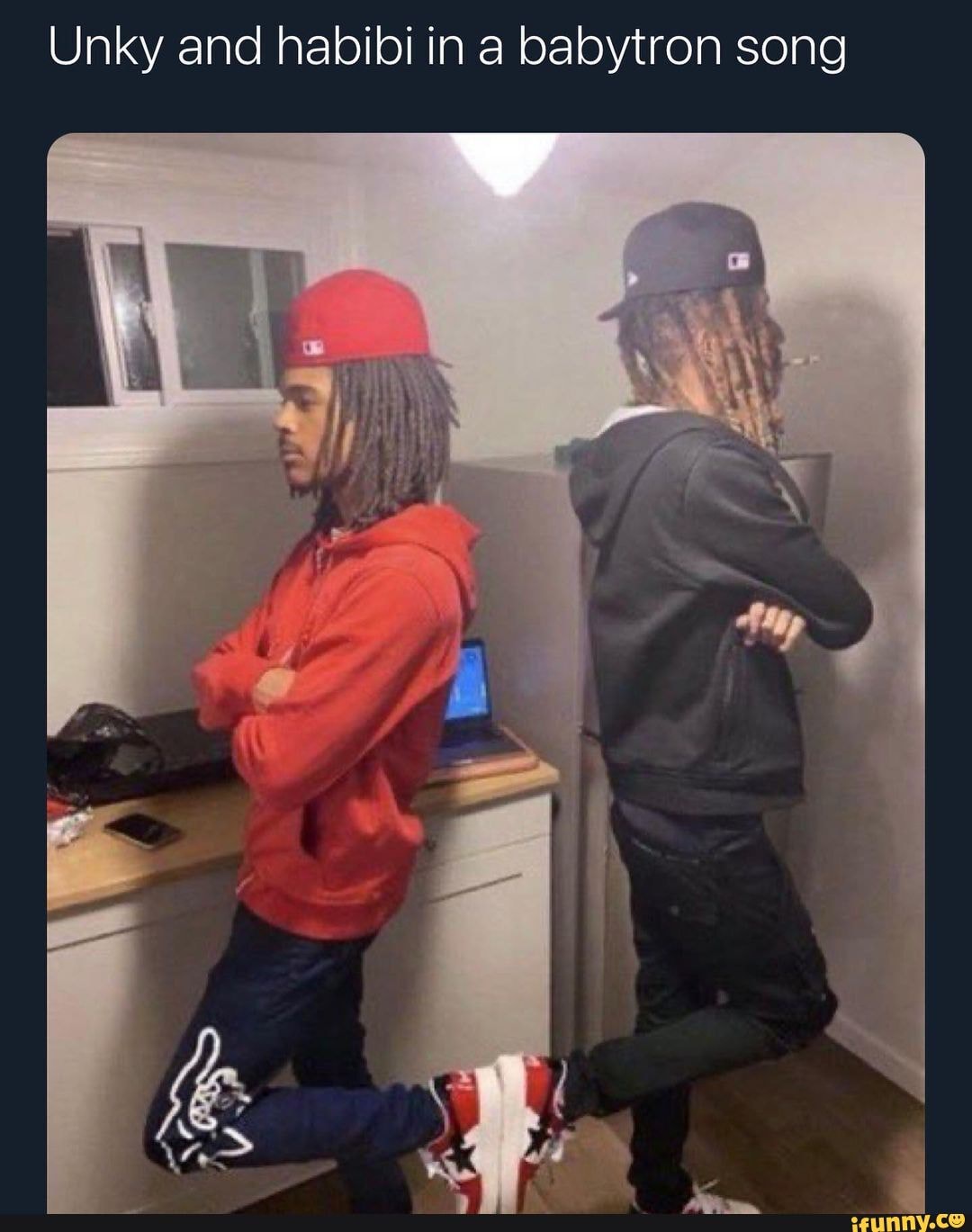 Unky and habibi in a babytron song - iFunny Brazil