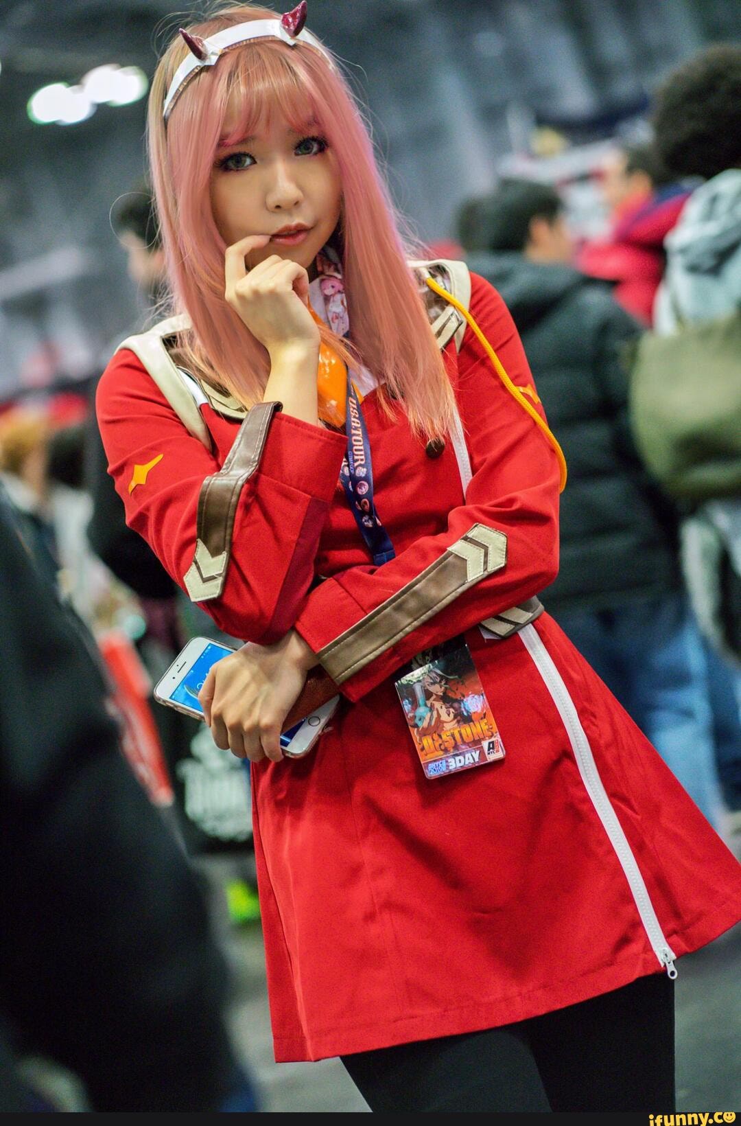 My cosplay as Zero Two @bigcocobuns - )