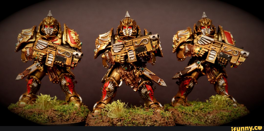 Adeptus Custodes: Sagittarum Guard - iFunny