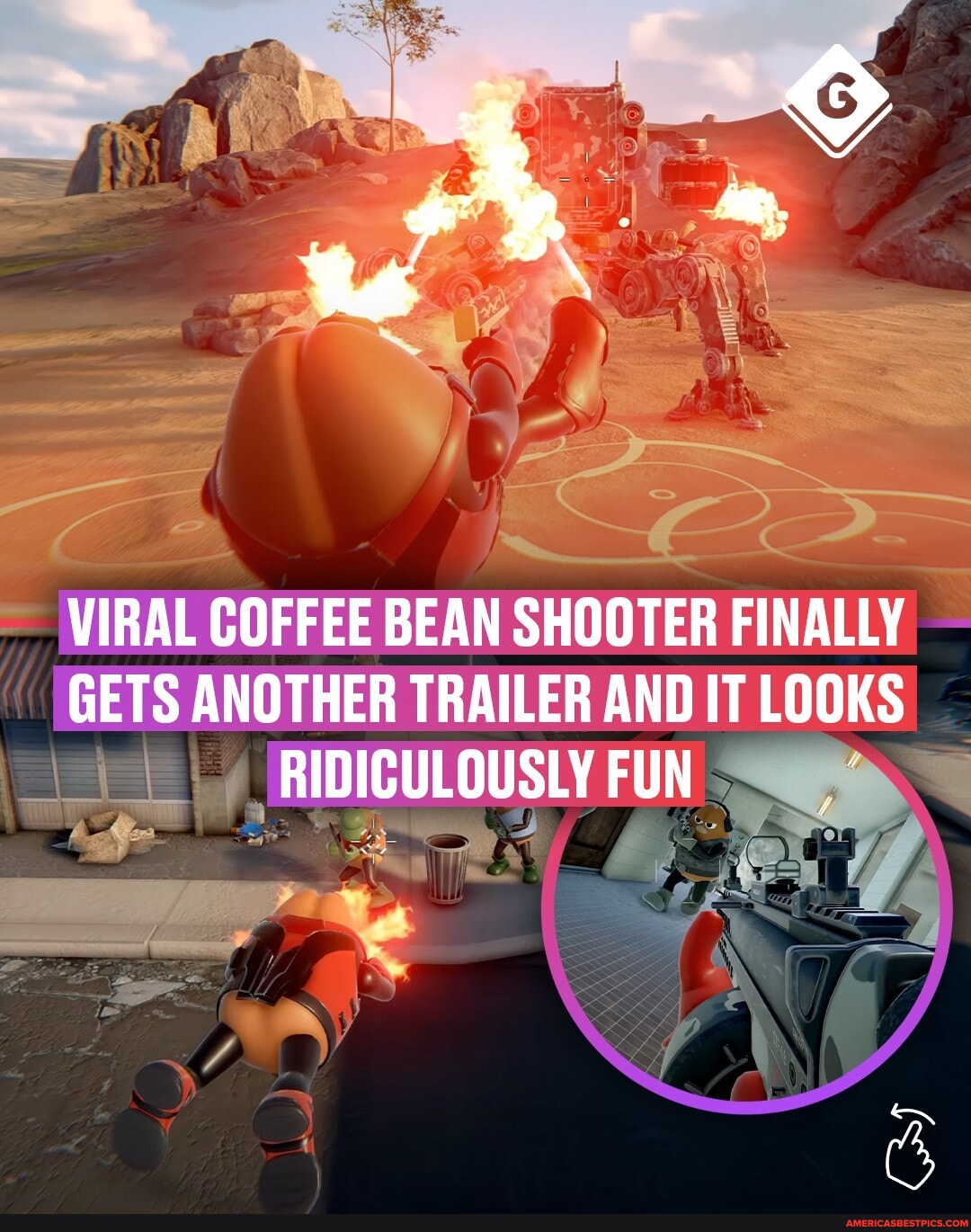 This actually looks so good Swipe for the trailer - VIRAL COFFEE BEAN SHOOTER FINALLY GETS ...