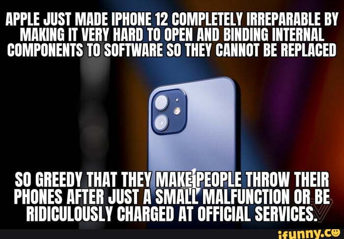 Apple is winning the war against the right to repair. Right now I ...