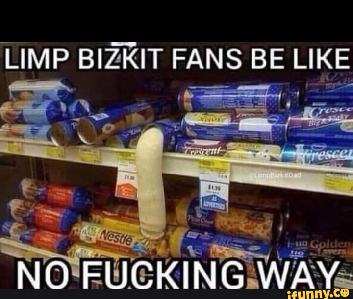 LIMP BIZKIT FANS BE LIKE NO PUCKING WAY - iFunny