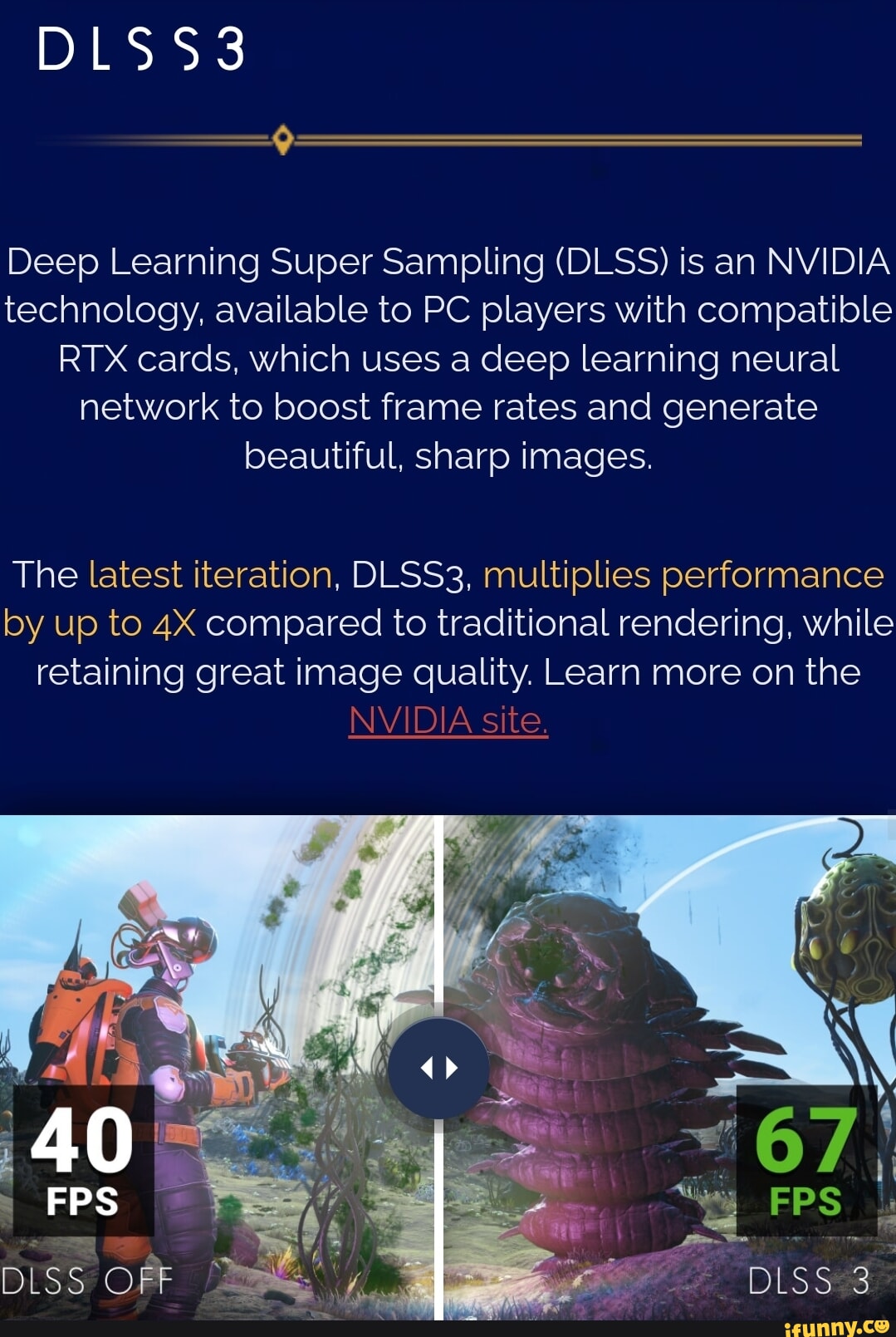 DLSS3 Deep Learning Super Sampling (DLSS) is an NVIDIA technology ...