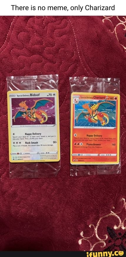 There is no meme, only Charizard - iFunny