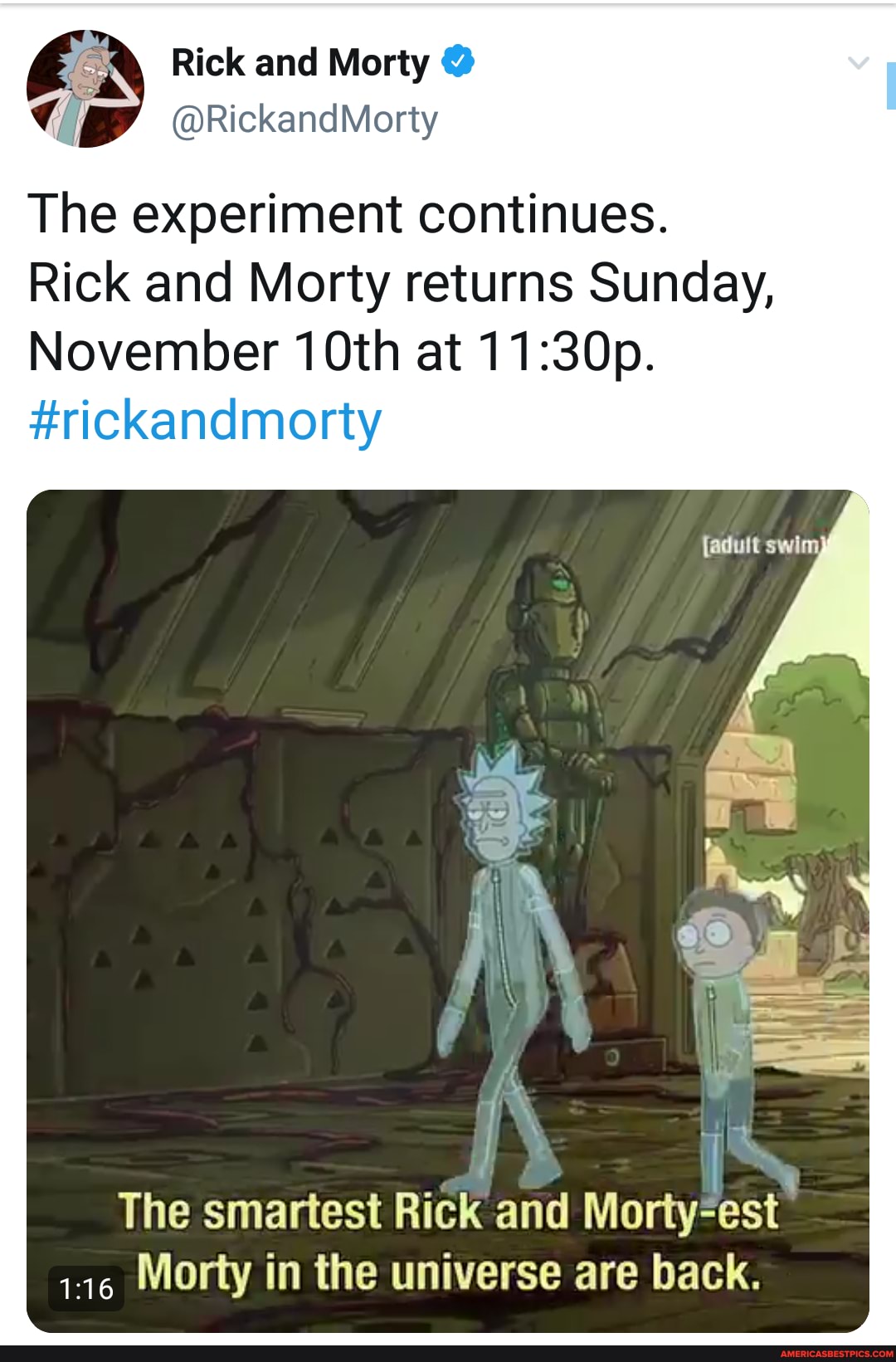Finally! - Rick and Morty The experiment continues. Rick and Morty ...