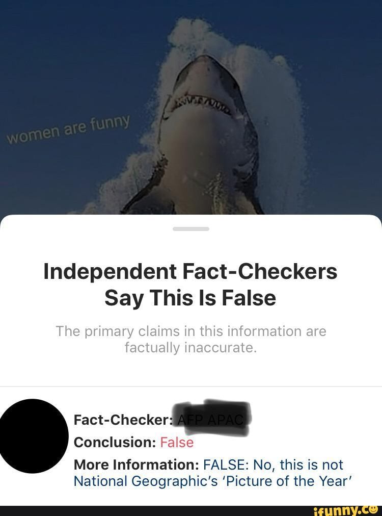 Independent Fact-Checkers Say This Is False More Information: FALSE: No ...