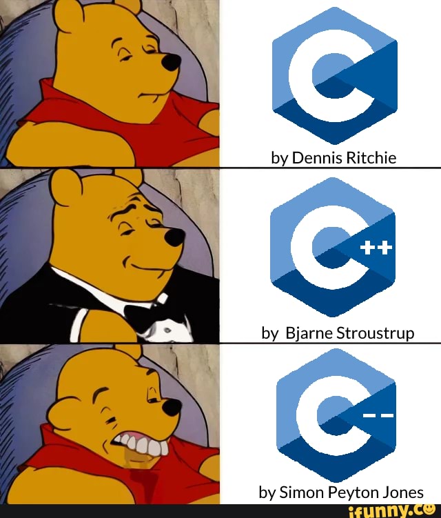 CC. by Dennis Ritchie by Bjarne Stroustrup - iFunny