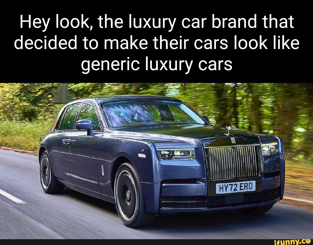 Hey look, the luxury car brand that decided to make their cars look ...