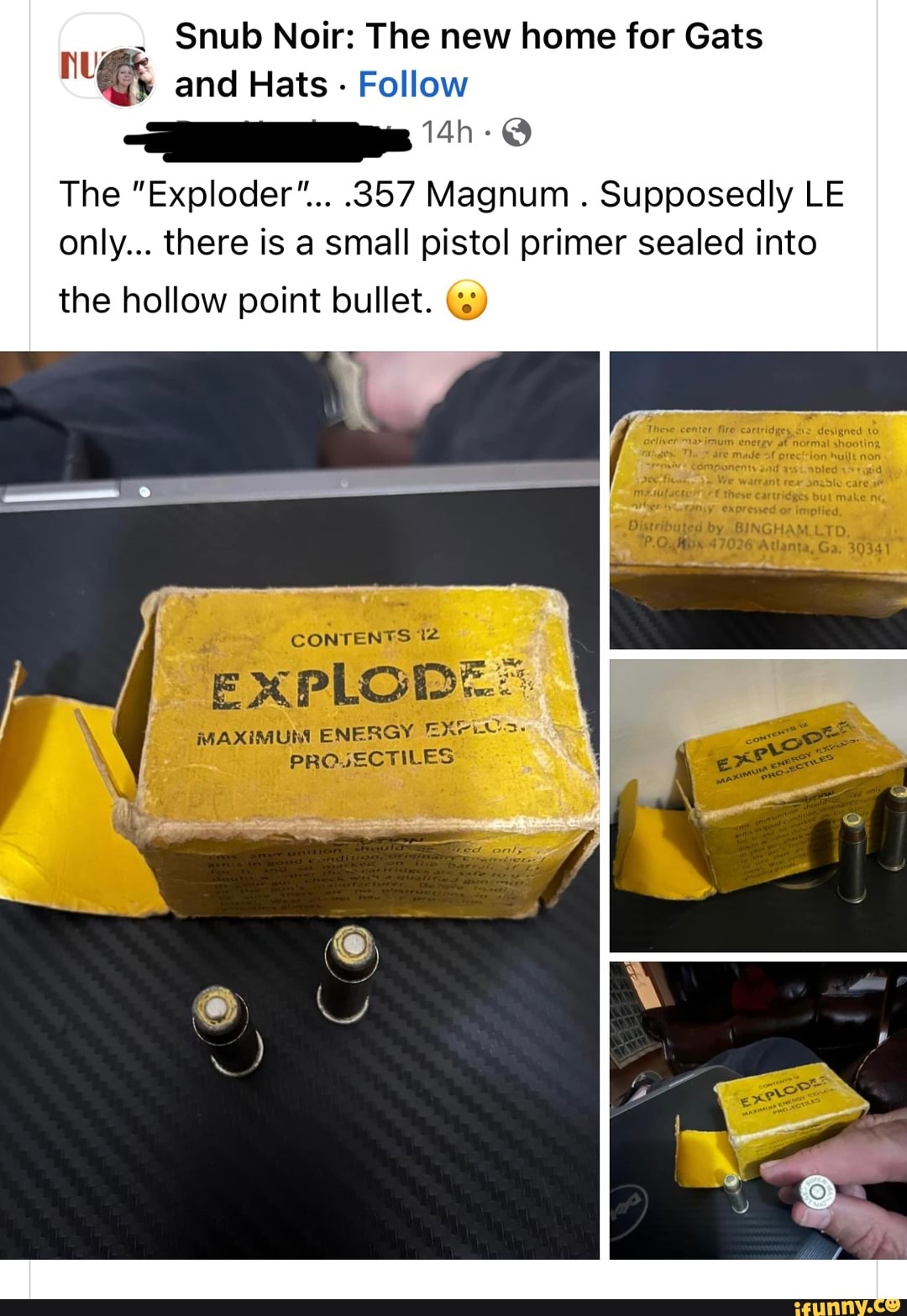 Snub Noir: The new home for Gats and Hats - Follow The "Exploder ...