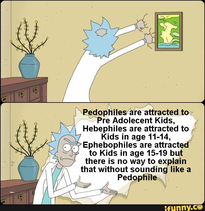 Pedophites are attracted to re Adolecent Kids, Hebephiles are attracted ...