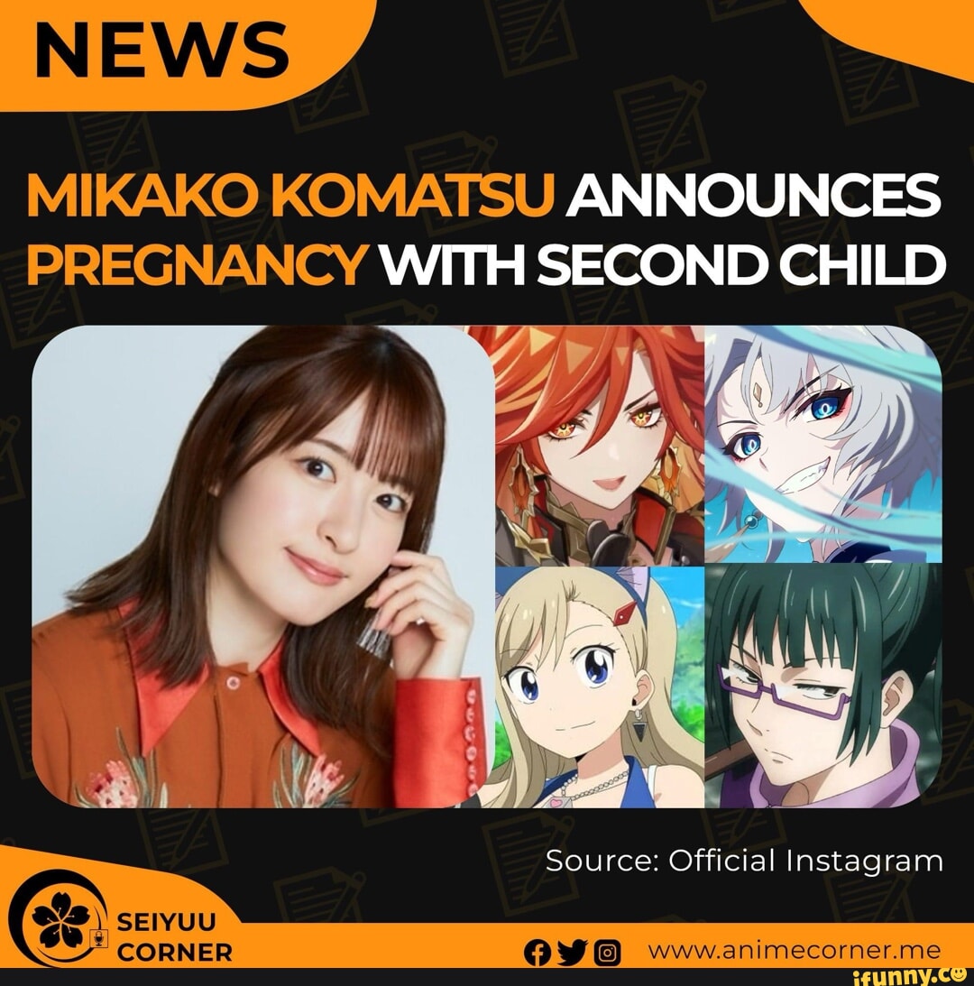 NEWS MIKAKO KOMATSU ANNOUNCES PREGNANCY WITH SECOND CHILD Source: Official Instagram SEIVUU ...
