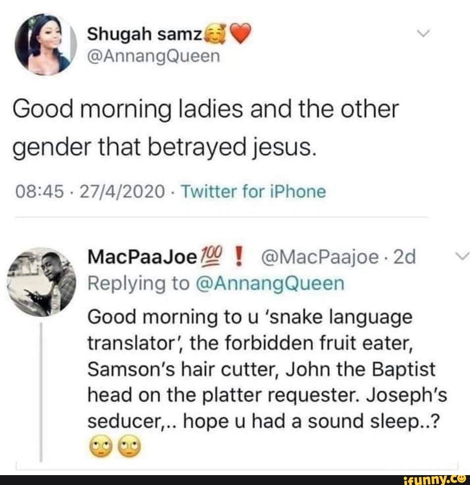 Good Morning Ladies Meme