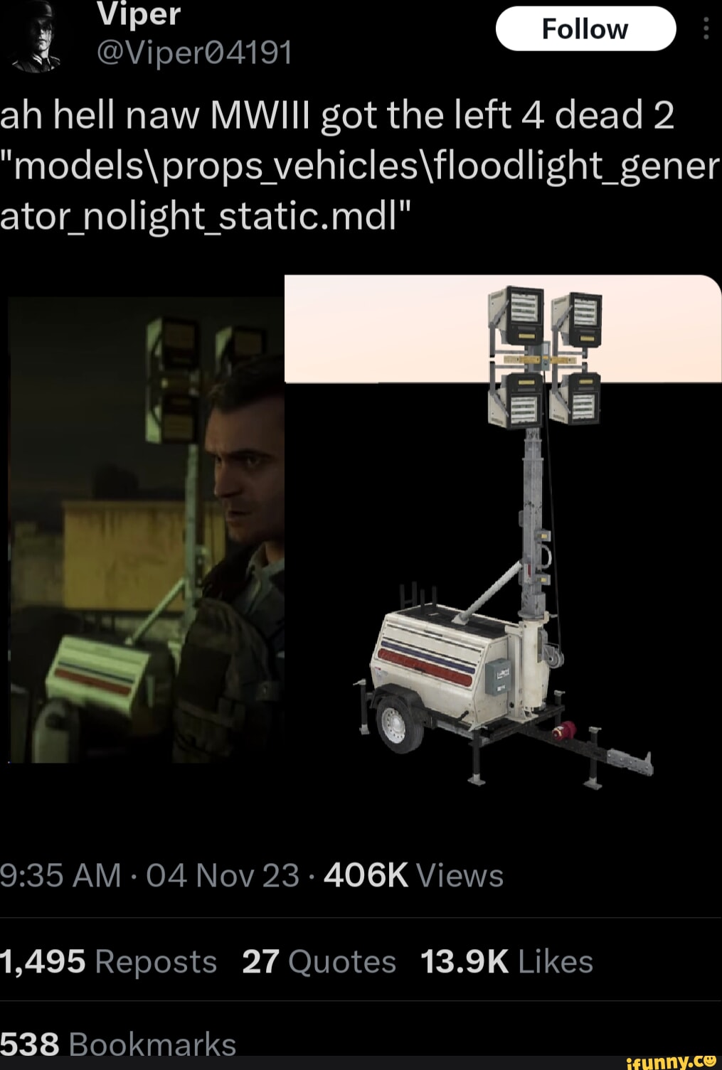 Left 4 Dead Real Life Props