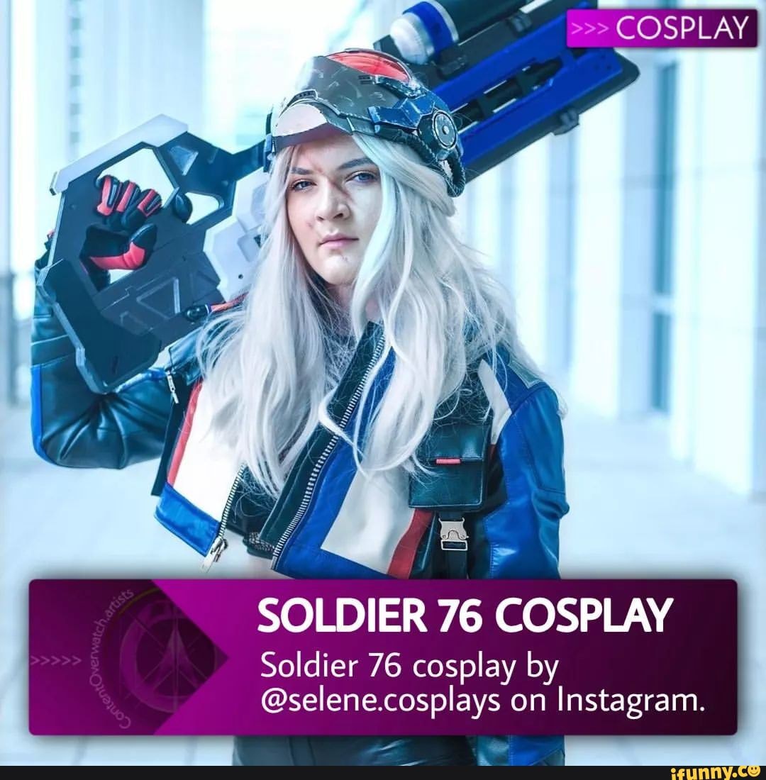 COSPLAY SOLDIER 76 COSPLAY Soldier 76 cosplay by @selene.cosplays on ...