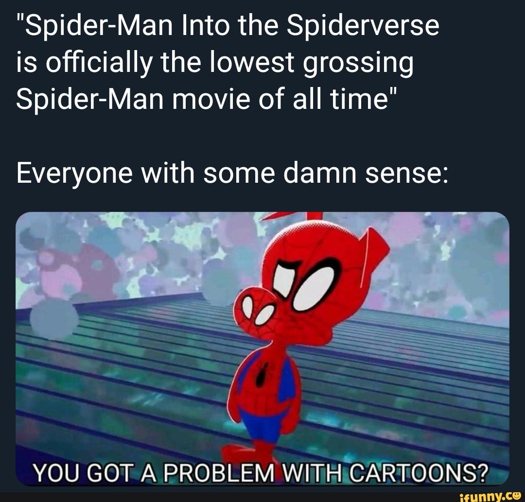 You've gotta problem with cartoons. : r/marvelmemes
