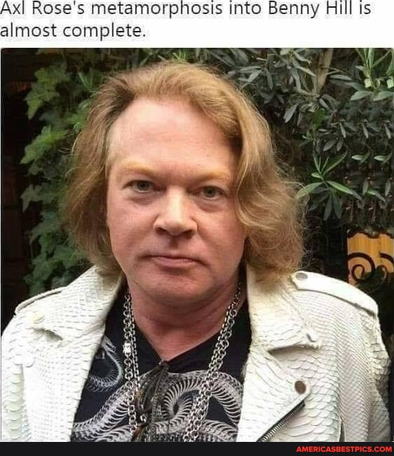 Rose's metamorphosis Into Benny HI almost complete. - America’s best ...