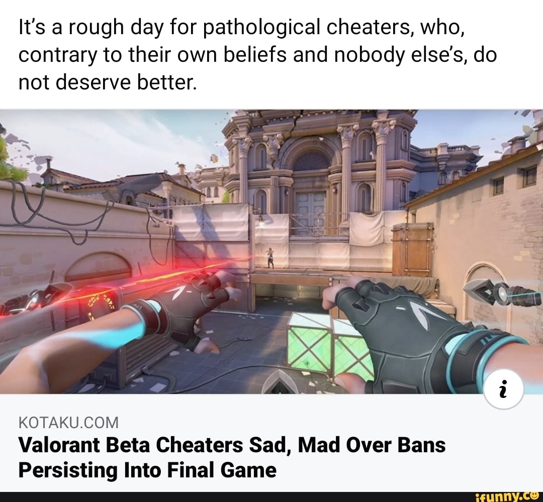 It's a rough day for pathological cheaters, who, contrary to their own ...