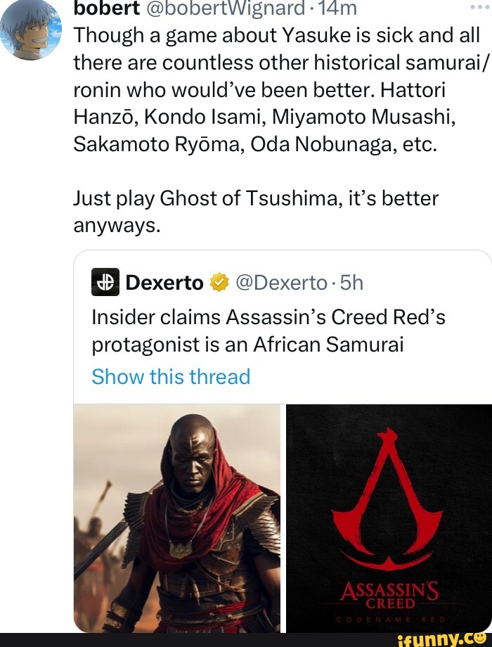 Yasuke memes. Best Collection of funny Yasuke pictures on iFunny