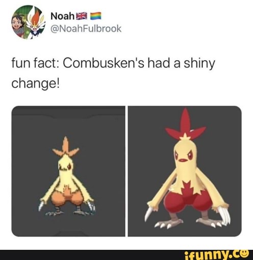 Shiny Combusken