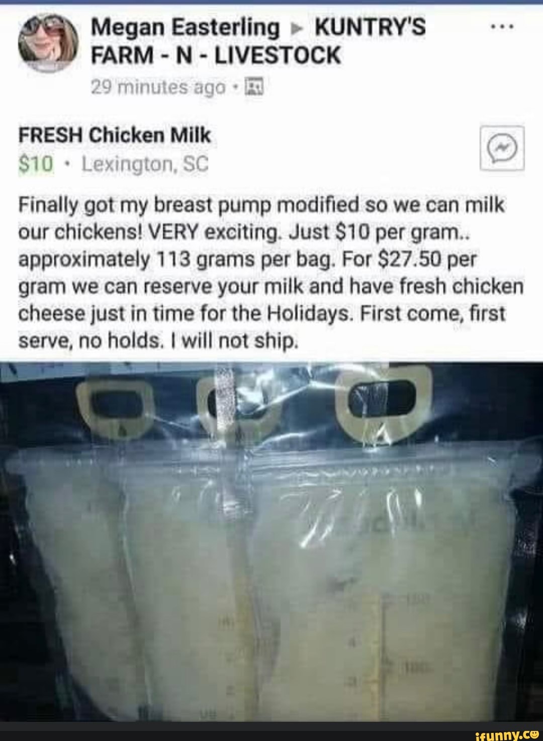 Megan Easterling " KUNTRY'S FARM - N - LIVESTOCK 29 minutes ago FRESH ...