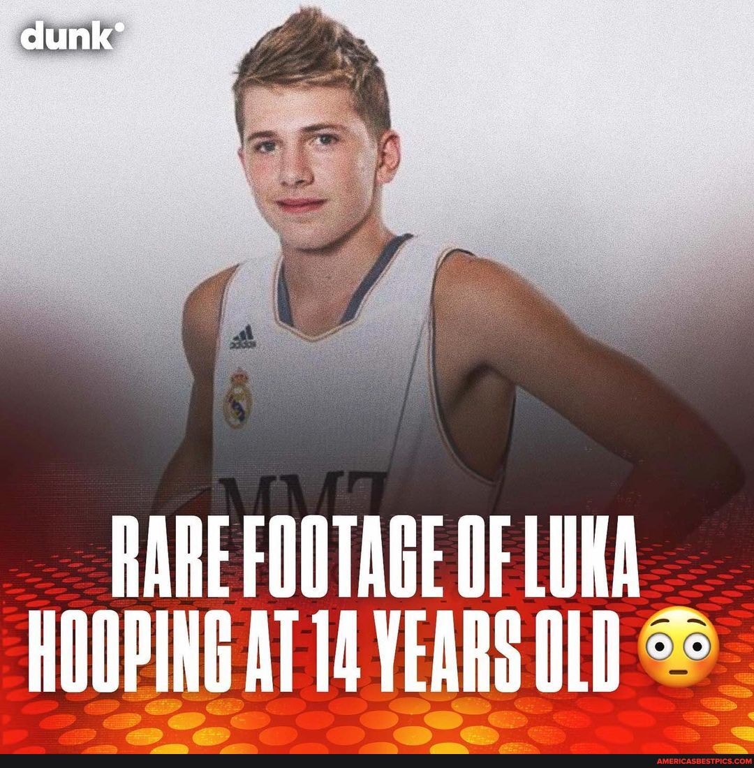 RARE FOOTAGE OF LUKA HOOPING AT YEARS OLD - America’s best pics and videos