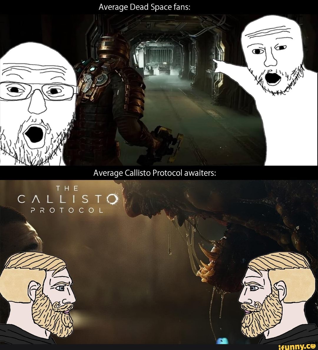 Average Dead Space fans: Average Callisto Protocel awaiters CALLISTO ...