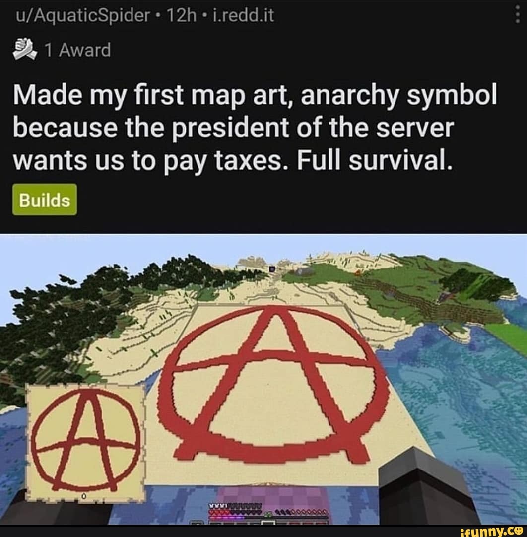 I.redd.it Award Made my first map art, anarchy symbol because the ...