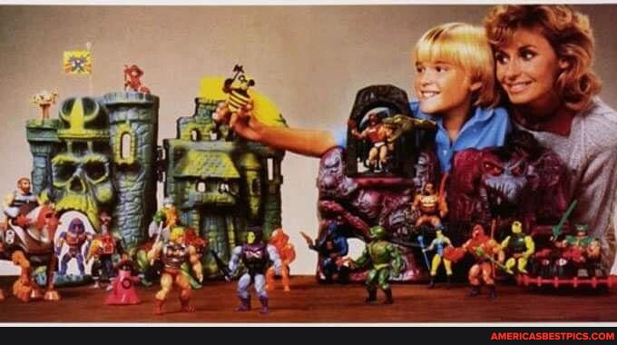 Actor Chad Allen in this old He-Man ad from the early 1980s. #heman ...