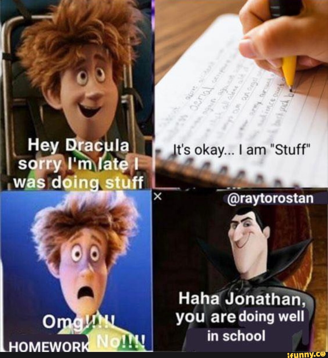 Hey_ late was do I \ ORK I I okay... ann @raytorostan Haha Jonathan ...