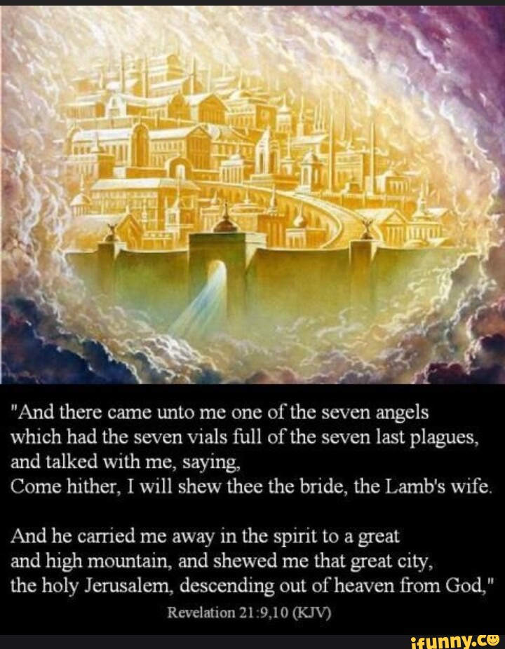 "And there came unto me one of the seven angels which had the seven ...