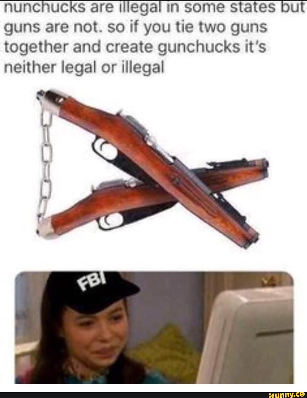 Gunchucks memes. Best Collection of funny Gunchucks pictures on iFunny