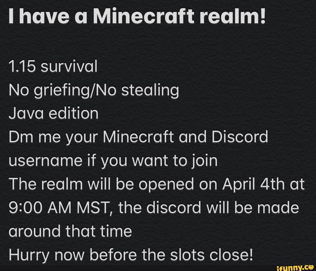 Minecraftrealm memes. Best Collection of funny Minecraftrealm pictures ...
