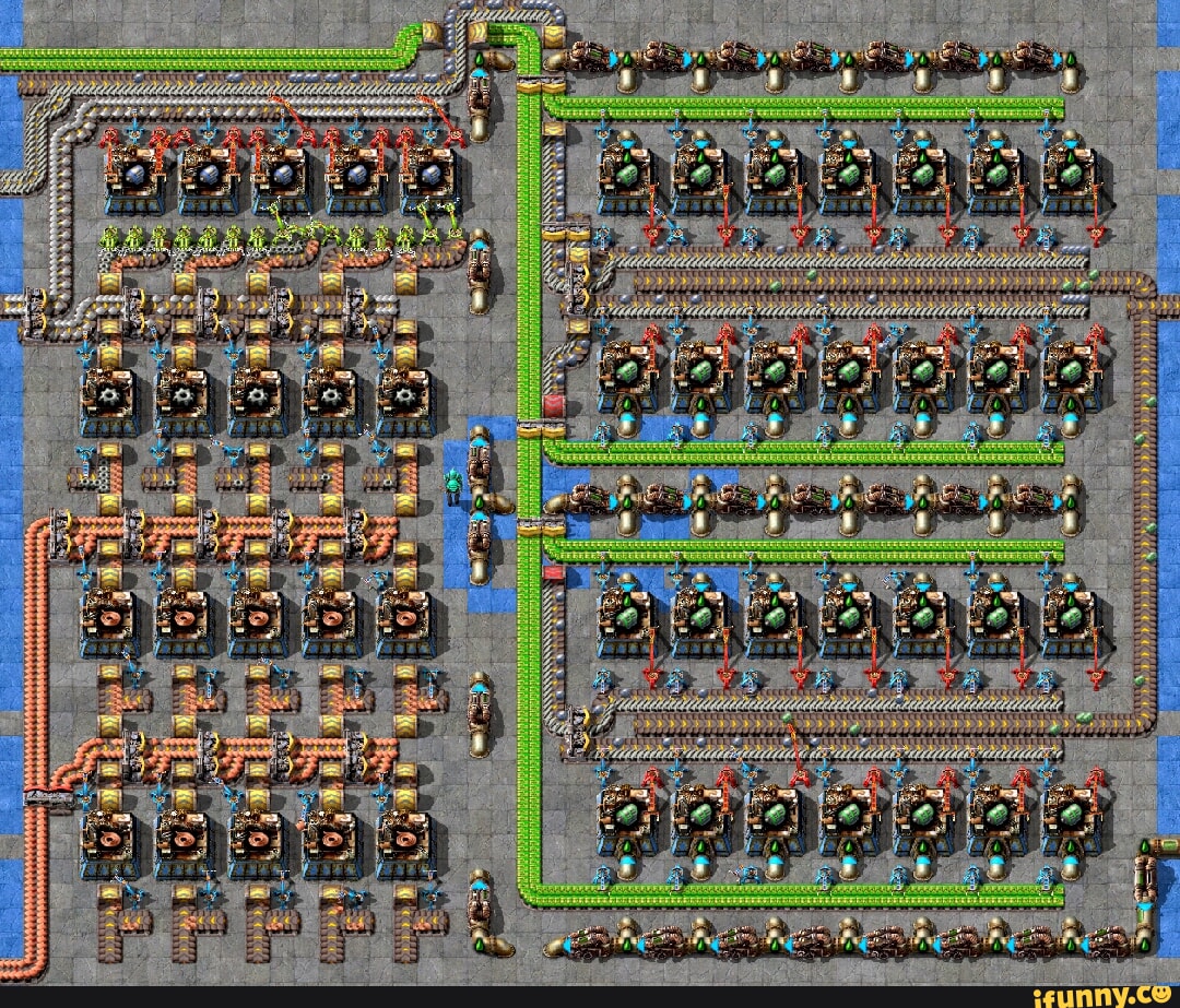 Factorio memes. Best Collection of funny Factorio pictures on iFunny