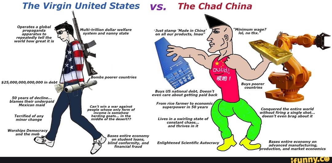 The Virgin United States ys. The Chad China Operates a global ...