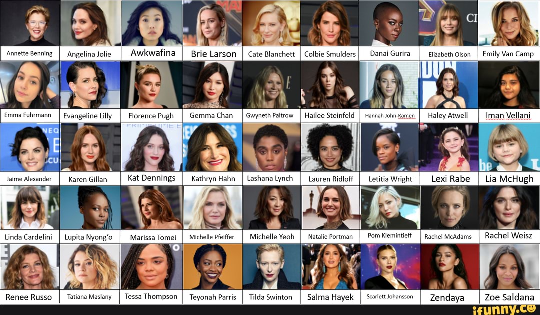 Women of the MCU - AD Angelina Jolie _ Awkwafina I Brie Larson Cate ...